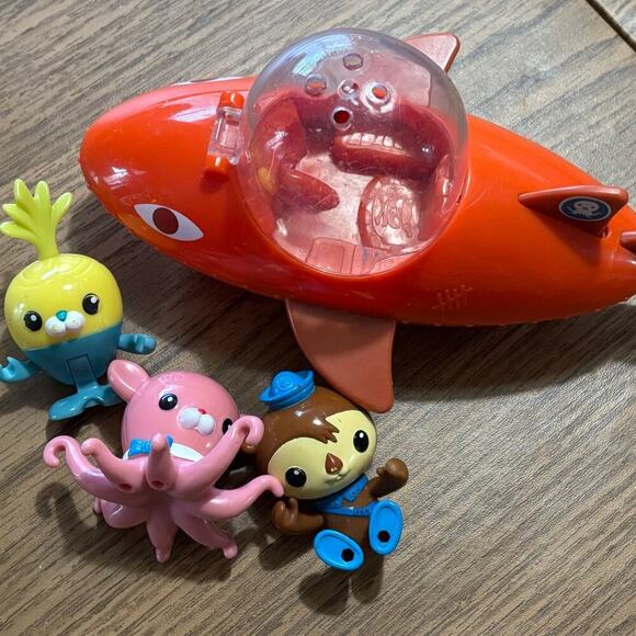 Disney | Toys | Disney Junior Octonauts Three Action Figures And Shark ...